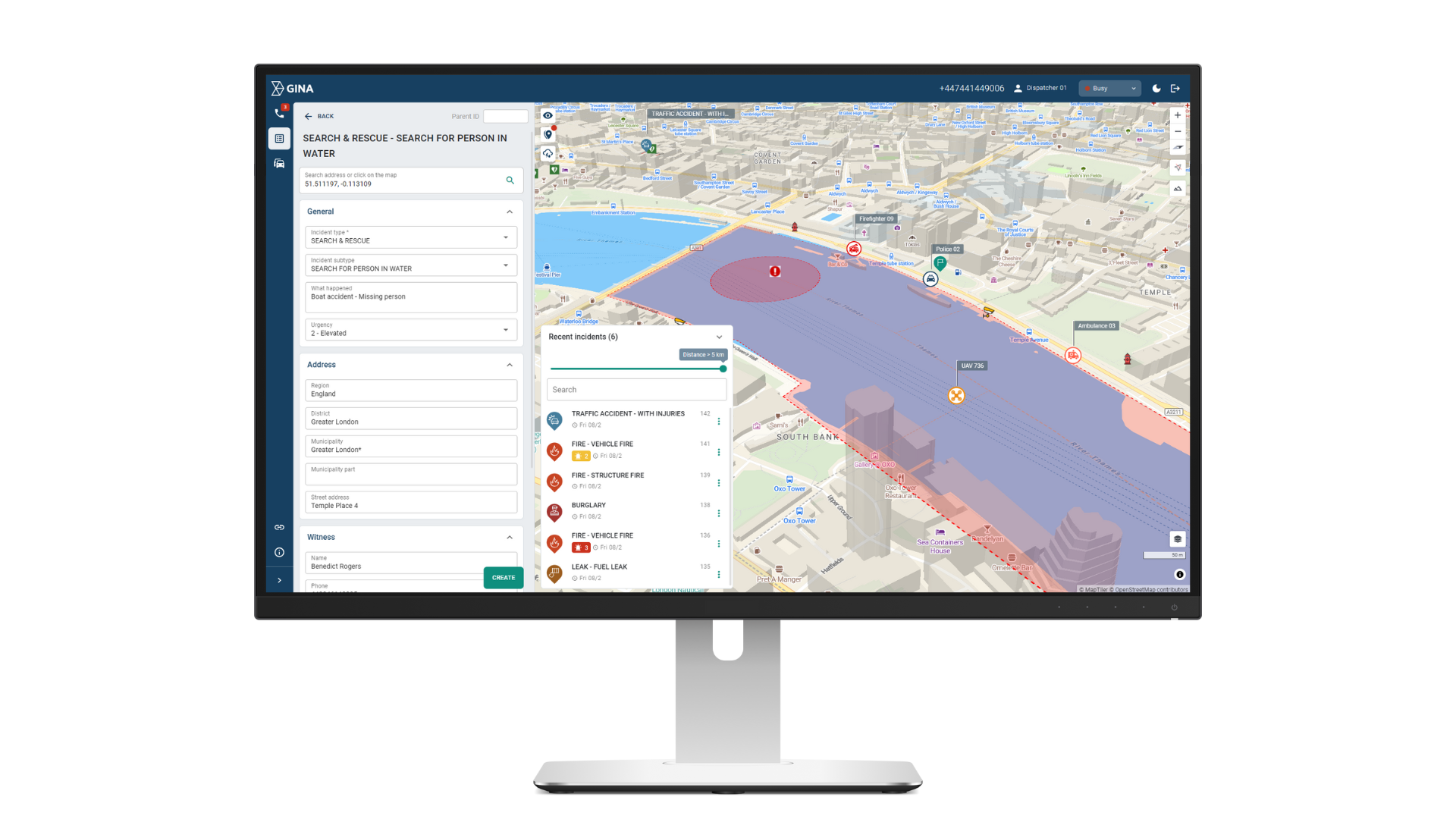 GINA Software at CCW 2025 | Smart CAD & Tactical AVL