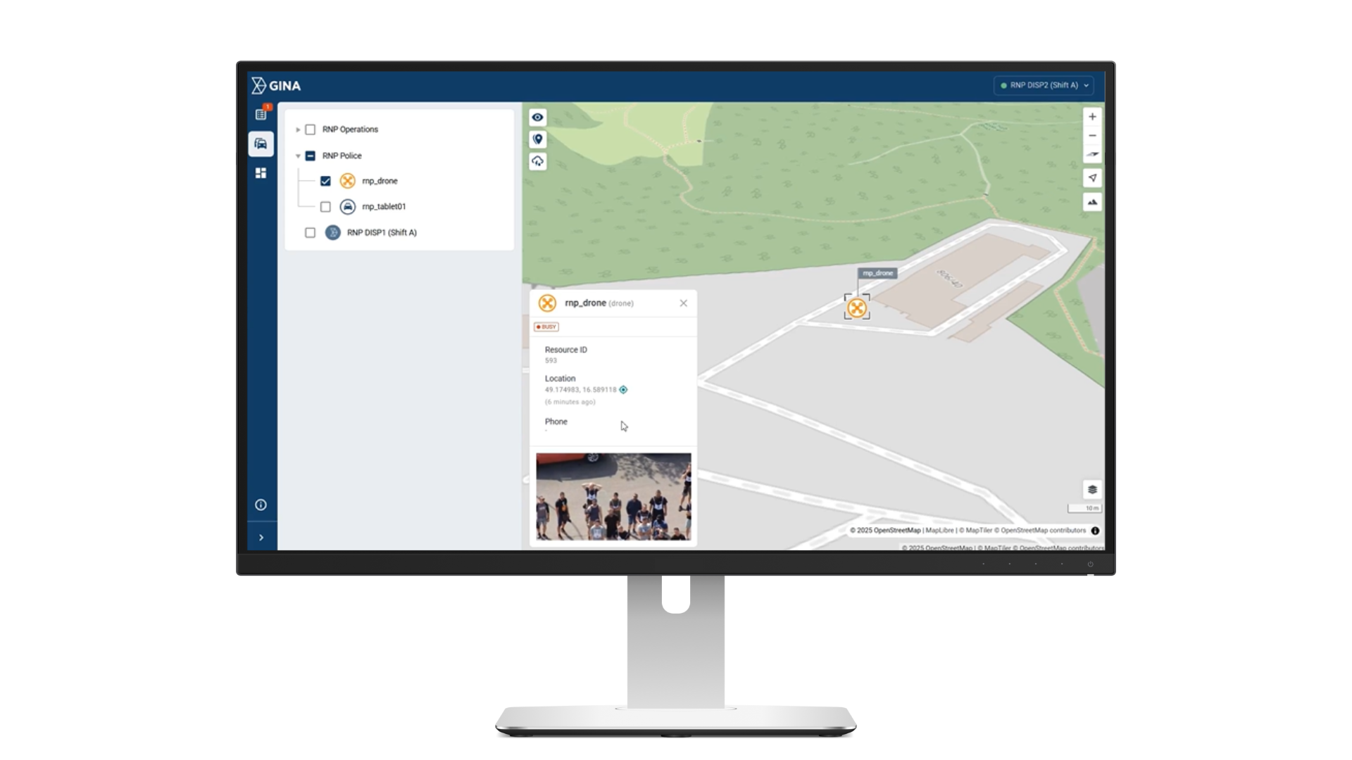 Case study: How a Drone with Face Recognition Improved Police Coordination